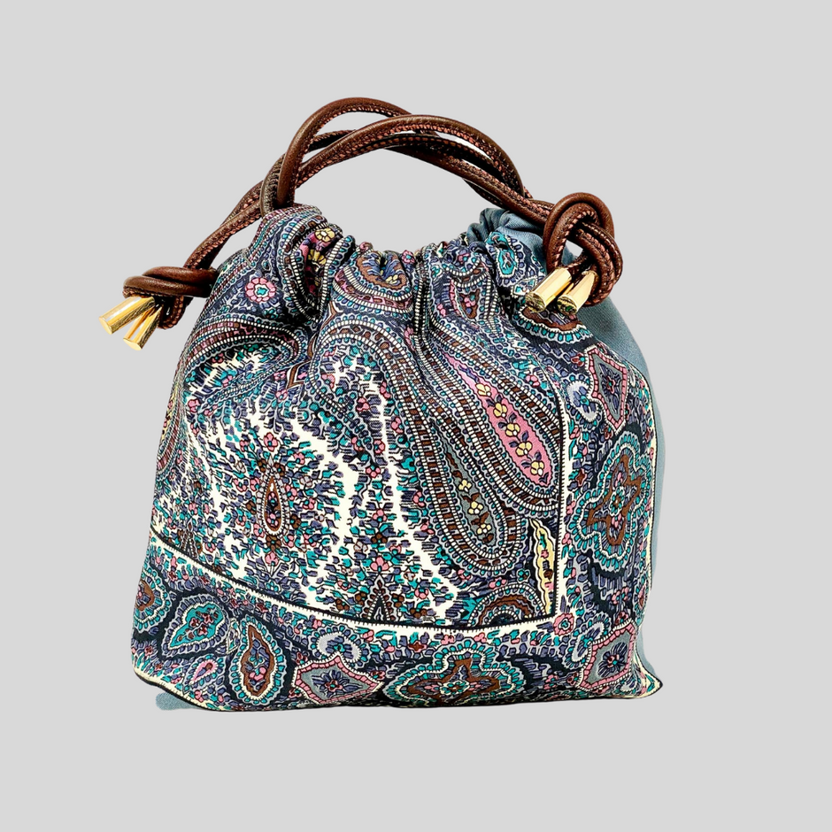 Vintage Silk Scarf Bags - Prettysac